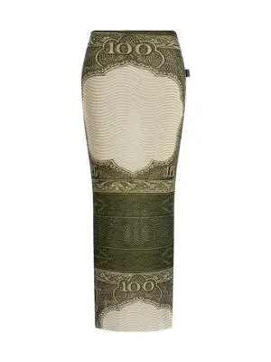 JEAN PAUL GAULTIER Re-edition Long Skirt - Multicolor