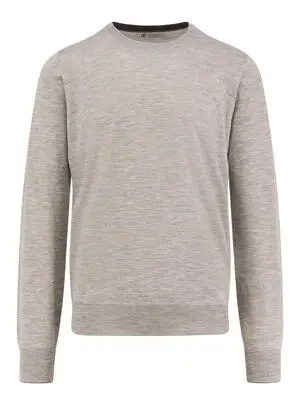 Brunello Cucinelli Cashmere And Silk Crew Neck Sweater - Multicolor