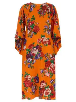 Moschino Printed Jersey Dress - Multicolor