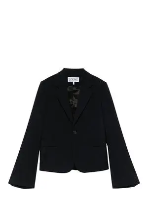Loewe Single-breasted Wool Jacket - Multicolor