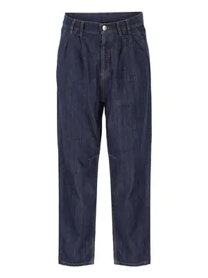 Brunello Cucinelli Iconic Fit Five-pocket Trousers In Lightweight Denim With Double Pleats - Multicolor