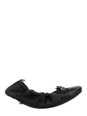 Burberry Leather Ballerinas - Black
