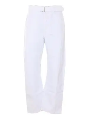 LEMAIRE Lemiare Twisted Belted Pants - White