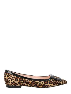 ROGER VIVIER ROGER VIVIER Gommettine Pony Ballet Flats
