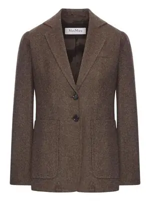 Max Mara Single-breasted Jacket - Multicolor