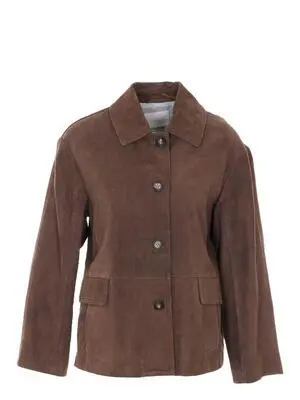 Max Mara Suede Jacket - Brown