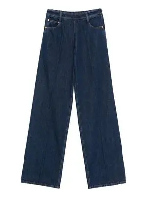 FORTE_FORTE High-waisted Denim Jeans - Multicolor