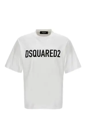 Dsquared2 Dsquared2 Men Logo T-Shirt Multicolor