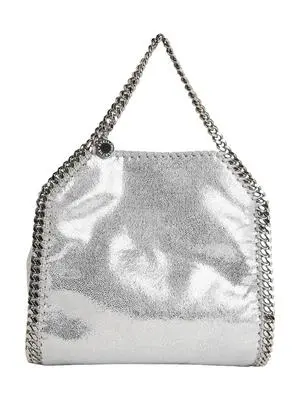 Stella McCartney Falabella Shaggy Deer Mini Tote Bag - Silver