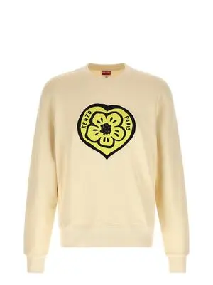Kenzo KENZO Boke Heart Classic Sweatshirt Cream