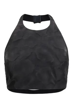 Max Mara Fumetto Cropped Top - Black