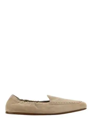 Church's Beige Suede Rika Loafers - Brown