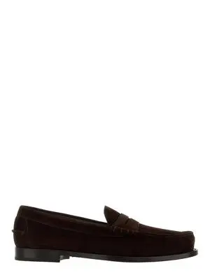 Church's Suede Rowley Loafers - Brown