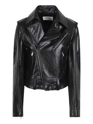CELINE CELINE Leather Biker Jacket