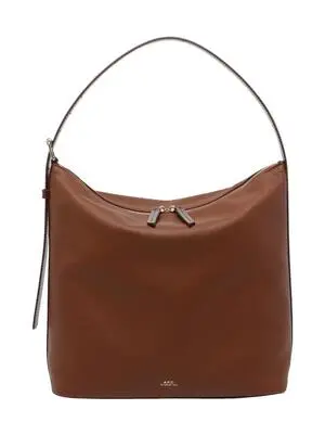 A.p.c. Vera Shoulder Bag - Brown