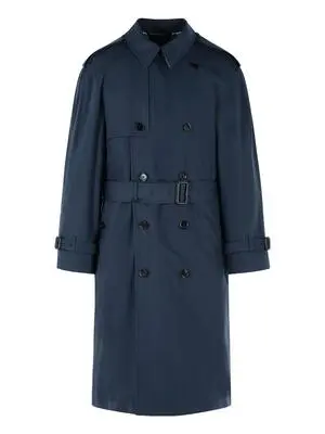 Burberry Highbury Trench Coat - Blue