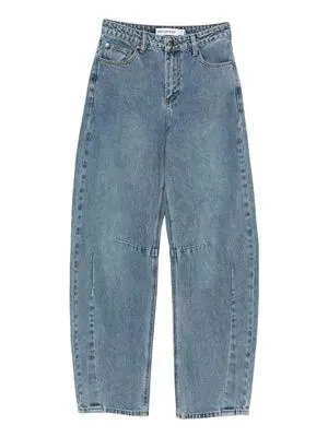 SELF-PORTRAIT Wide-leg Jeans - Blue