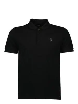 Fendi Polo Shirts - Black