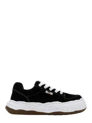 Mihara Yasuhiro Velvet Oliver Sneakers - Black