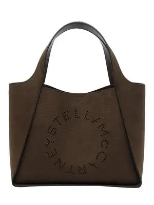 Stella McCartney Suede Stella Logo Tote Bag - Multicolor