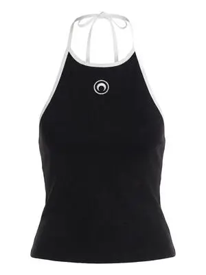 MARINE SERRE MARINE SERRE Moon Cotton Tank Top Multicolor