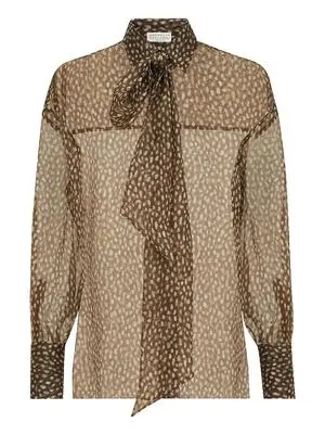 Brunello Cucinelli Linen Shirt - Brown