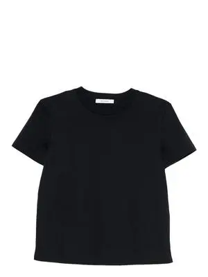 Max Mara MAX MARA Navy Blue Cotton T-shirt Blue