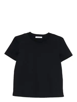 Max Mara MAX MARA Navy Blue Cotton T-shirt Blue