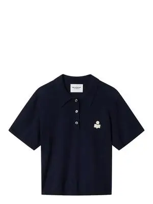Isabel Marant Étoile Wool And Cotton Polo Shirt - Multicolor