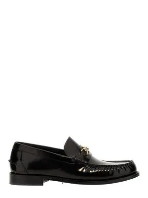 Versace Medusa '95 Leather Loafers - Black