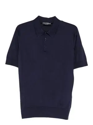 Dolce & Gabbana Polo Shirts - Blue