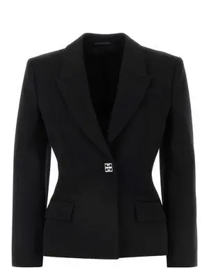 Givenchy Wool Blazer - Black