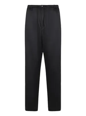 Dries Van Noten Penny Cotton Blend Pants - Black
