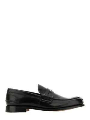 Church's Pembrey Leather Loafers - Black