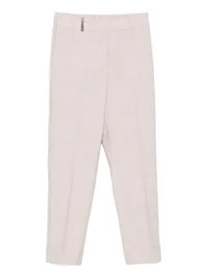 Peserico Cotton Trousers - Multicolor