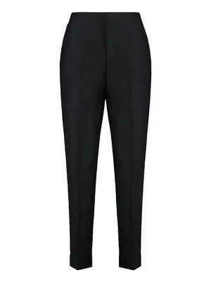 Alberta Ferretti Wool Trousers - Multicolor