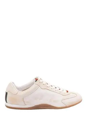 Gucci Calf Leather Lace-up Sneakers - Multicolor