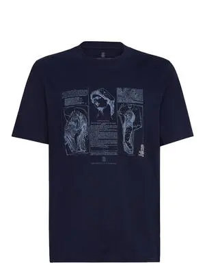 Brunello Cucinelli T-shirts & Vests T-shirts - Blue