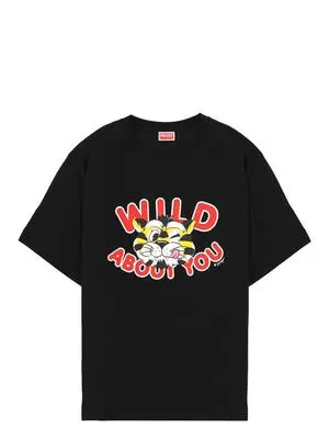 Kenzo Wild Tiger T-shirt - Black