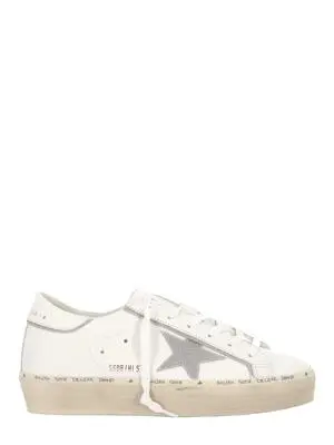 GOLDEN GOOSE GOLDEN GOOSE Hi Star Leather Sneakers Multicolor