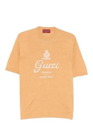 Gucci Short Sleeve Crew-neck Sweater - Multicolor