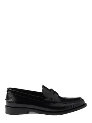 Prada Leather Loafers With Rope Detailing - Multicolor