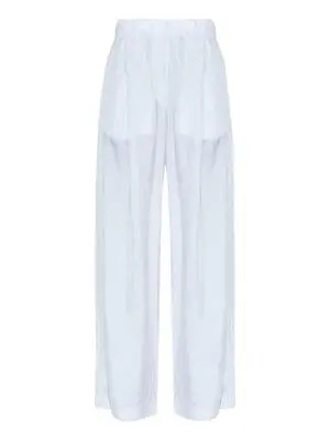 Dries Van Noten Pila Wide-leg Trousers With Striped Pattern - Multicolor