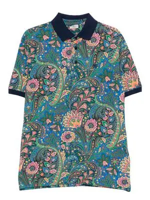 Etro Polo Shirts - Blue