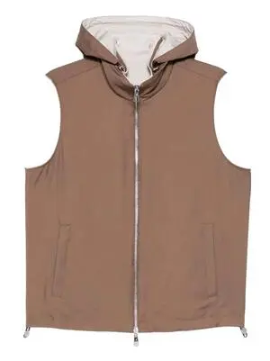 MONTECORE MONTECORE Reversible Wool Gilet Multicolor