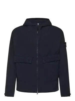 Stone Island Light Compact Touch Poly-tc Short Parka - Multicolor