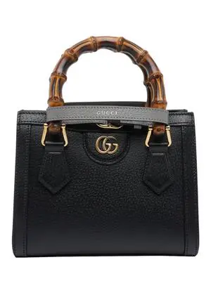 Gucci Small Diana Shopping Bag - Black