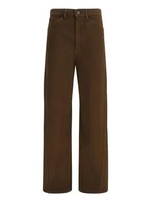 LEMAIRE Lemmaire Five-pocket Twill Pants - Brown