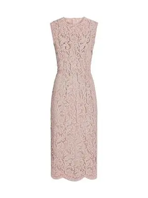 Dolce & Gabbana Embroidered Cotton Dress - Multicolor
