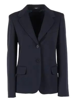 Max Mara WEEKEND MAX MARA Tailored Blazer Blue